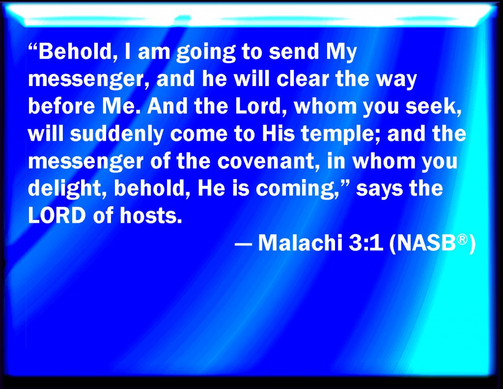 The Healing Christ is the Messenger of God and the Angel of the Covenant