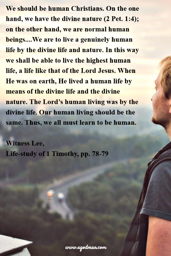 Learning to be Human Christians Living in a Jesusly Human Way by the ...